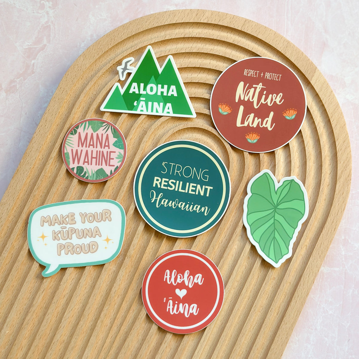 Strong, Resilient Hawaiian - Sticker – Design Jord