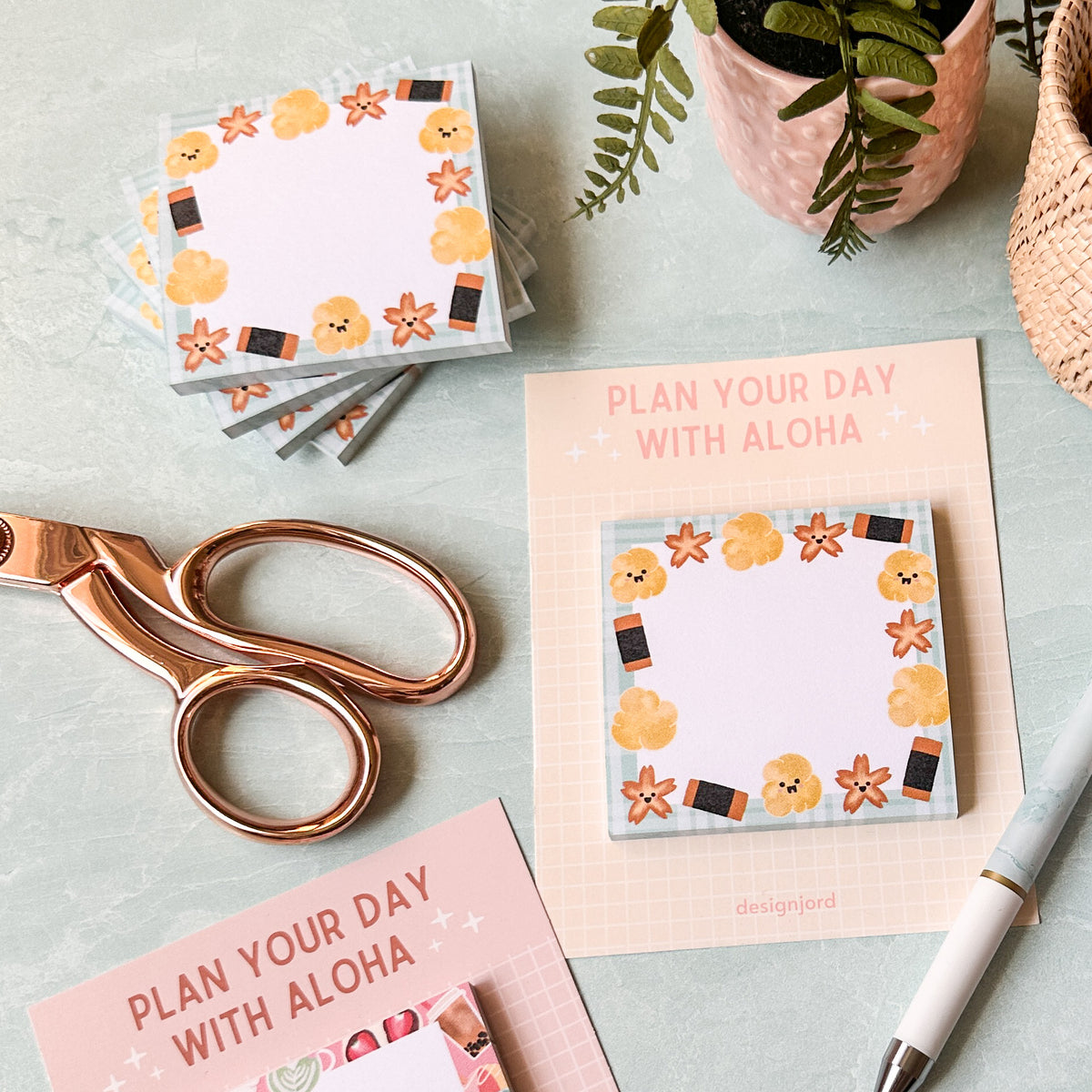 Popcorn & Arare - Sticky Note – Design Jord